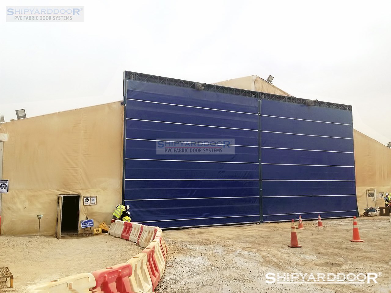 Fabric Hangar Door - Mining Hangar Door