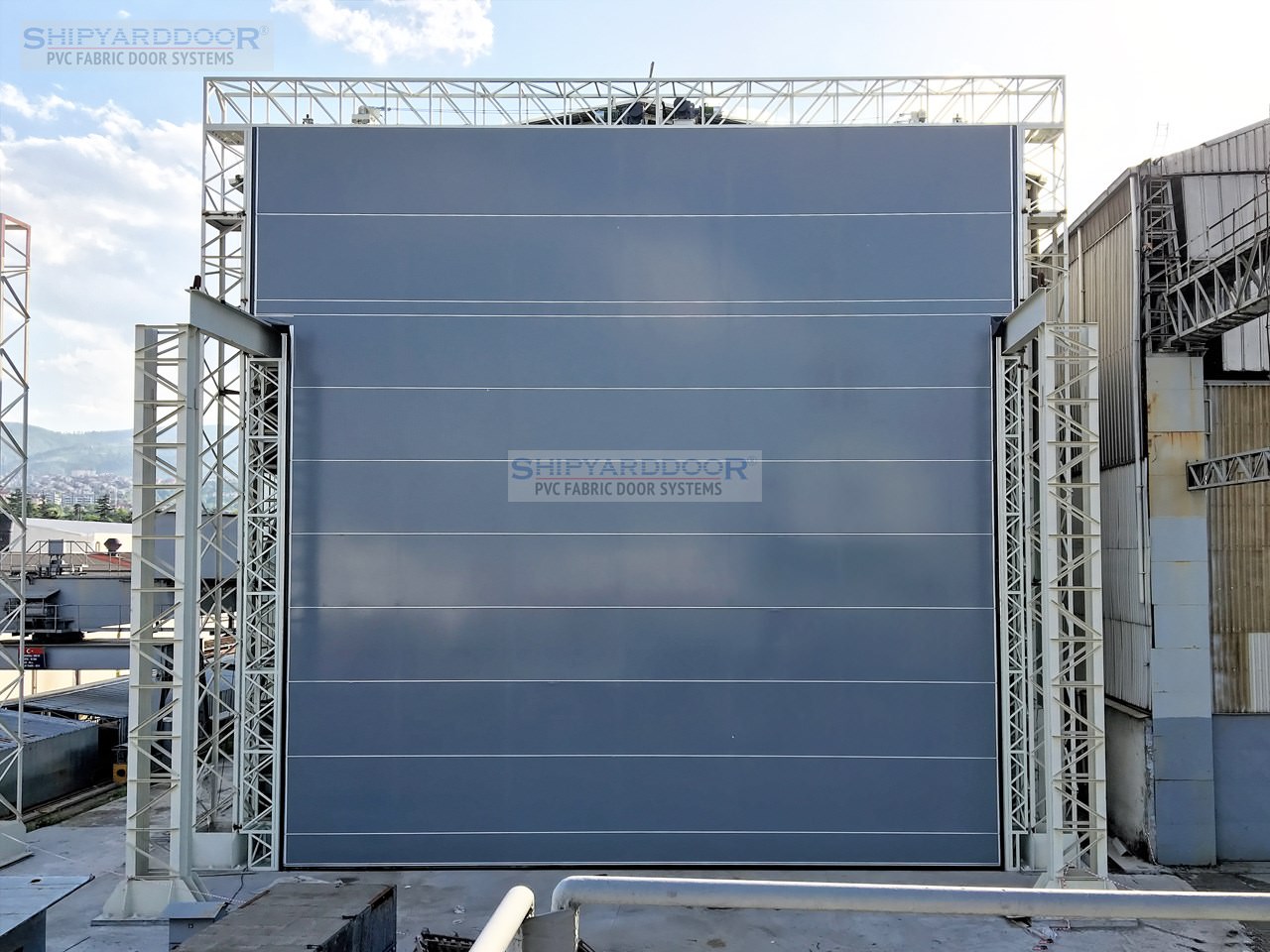 Crane Hangar Door