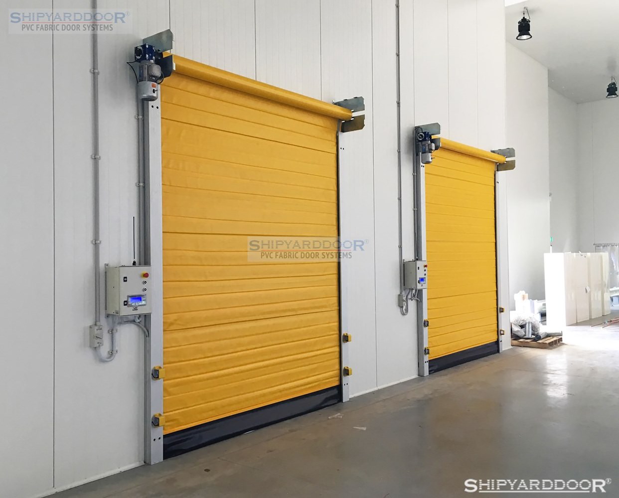 PVC Fabric Cold Room Door - High Speed Cold Storage Door