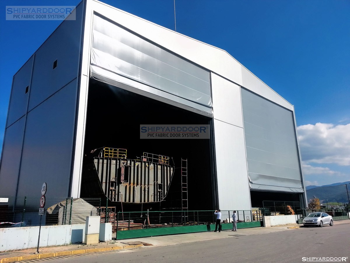 Shipyard door system - Shipyard Hangar Door