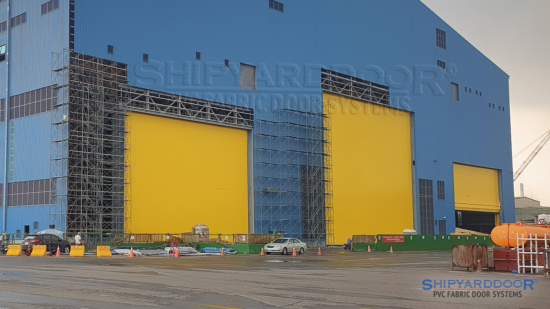 Submarine Pontone Hangar Doors - HANGAR DOOR